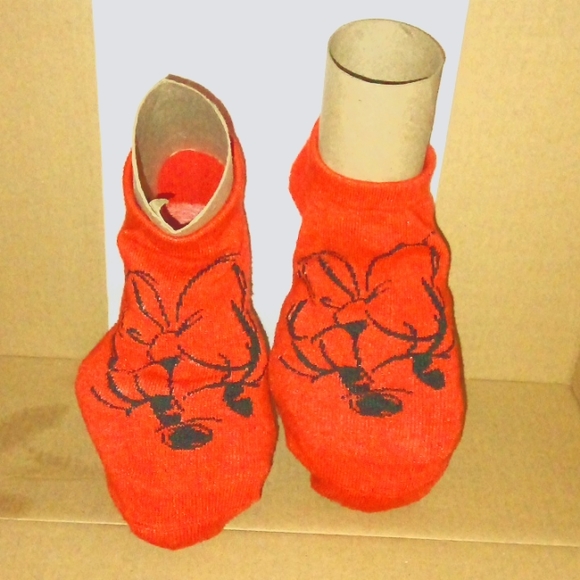 Disney | Accessories | Redblack Minnie Mouse Bow Eyes Nose Outline ...